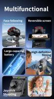 China LK036 Intelligent Face Tracking Action Camera Wi-Fi Touch Screen 1080P Video for sale