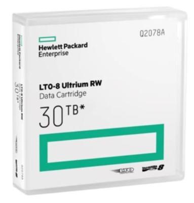 China For HPE LTO8 New Original HP HPE LTO Ultrium 8 Tape Q2078A 12TB-30TB for sale