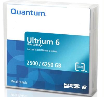 China MR-L6MQN-03 Data Cartridge for Quantum LTO6 Data Backup Tape 2.5TB-6.25TB for sale