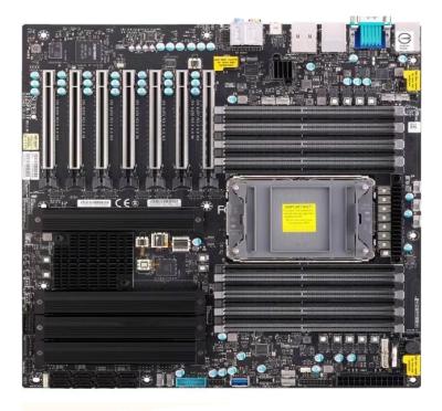 China X12SPA-TF LGA4189 Single-channel Server Motherboard 4-way GPU 8375C 8380 8373C Motherboard for sale