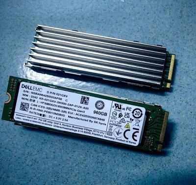 China 021GXV NVME M.2 960G 0PH7J6 NVME M.2 960G XN5KG 0PRV6C 0HN8H6 Hard Drive for sale