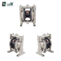 China Stainless Steel Air Operated Double Diaphragm Pump 3/4 inch 15 GPM Micro Acid Chemical Dosing for sale