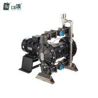 China 1-1/2 Inch Electric Diaphragm Pump with 2.2KW Motor, 6m³/h Flow Rate and Aluminum Body Construction for sale
