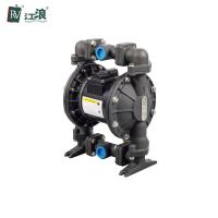 China 1 Inch Air Diaphragm Pump Pneumatic Aluminum NBR 45scfm 8.2kg Painting Industry for sale