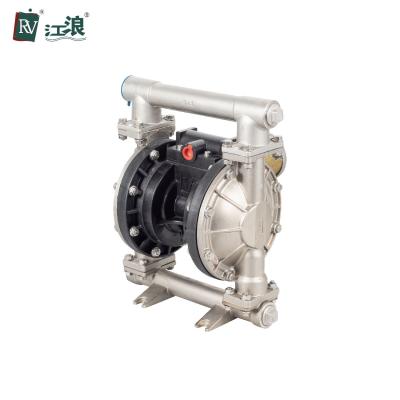 China Stainless Steel Air Operated Diaphragm Pump 1 Inch Powder Transfer CE ISO for sale