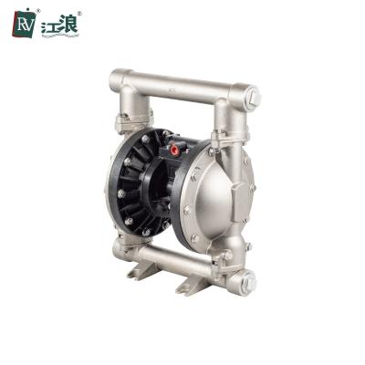 China Stainless Steel Air Operated Double Diaphragm Pump 1 1/2 Inlet for Sugar Syrup Feeding for sale