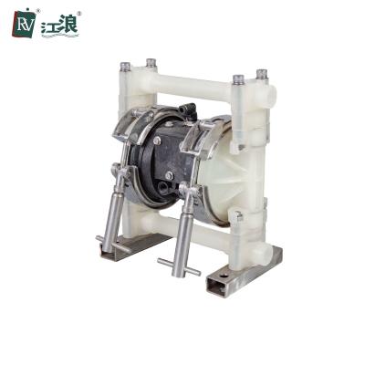 China 3/8'' Polypropylene Pneumatic Diaphragm Pump Suction Lift High PVDF Body for sale