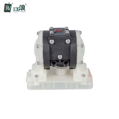 China 1/4 Inch PVDF Air Operated Diaphragm Pump 100 psi 5.0 gpm Low Pressure Water Oil Transfer for sale