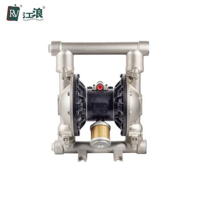 China 1-1/2 Inch SS304 316 Air Operated Double Diaphragm Pump 5mm Max Grain Size for sale