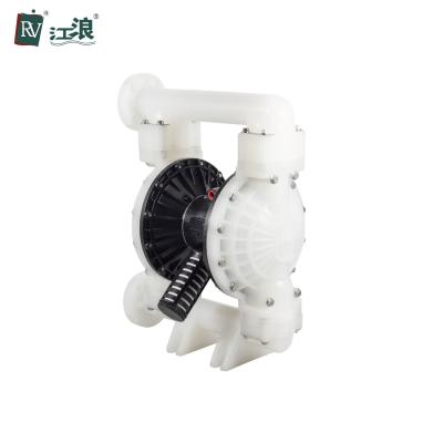China 2 Inch PTFE Air Operated Diaphragm Pump 6mm Max Particle for Chemical Solvent Industry for sale
