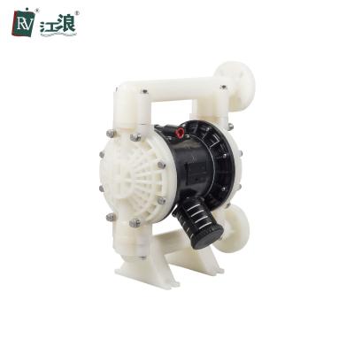 China 25mm PVDF Air Operated Diaphragm Pump 150 Lpm 40 GPM DN25 Fluid Port for sale