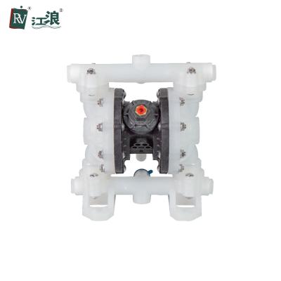 China Plastic Vacuum Waste Water Pneumatic Diaphragm Pump 15mm Mini for sale