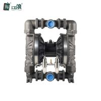 China 2 Inch Aluminum Pneumatic Diaphragm Pump With Leakage Detection Device for sale
