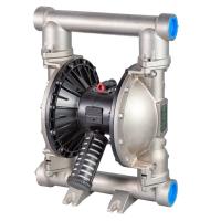 China Stainless Steel Air Driven Double Diaphragm Pump 1 inch 5m Suction Lift for sale