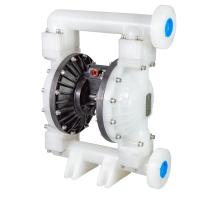 China Air Operated Plastic Diaphragm Pump 150L/min 0.84Mpa Flange Connection for sale