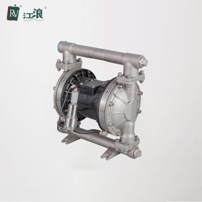 China Aluminum Alloy Air Operated Diaphragm Pump 150L/min 0.84Mpa with Leak Detection for sale