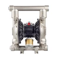 China Aluminum Air Driven Double Diaphragm Pump PTFE 100 psi 9 GPM for Mining for sale