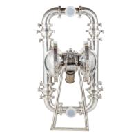 China 120 GPM Air Operated Diaphragm Pump 5 Bar Max Working Pressure for Food Industry for sale