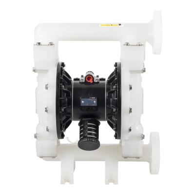 China Industrial Air Operated Diaphragm Pump 7BAR 150GPM Threaded Connection Santoprene for sale