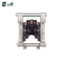 China Air Operated Diaphragm Pump 150GPM 120PSI Aluminum Body PTFE Santoprene for sale