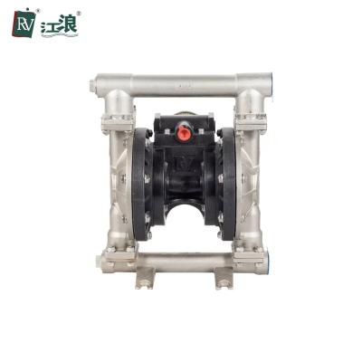 China Air Operated Diaphragm Pump 150GPM 120PSI Aluminum Body PTFE Santoprene for sale