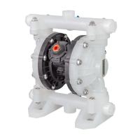 China Industrial Air Operated Diaphragm Pump 1/2 Air Inlet 120 PSI Aluminum PTFE for sale