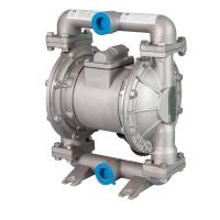 China 304 Stainless Steel Air Double Diaphragm Pump 1in 120psi for Wastewater and Drinking Water Treatment for sale