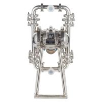 China Stainless Steel AODD Pump 1in Inlet 120psi Max Pressure 40gpm Max Flow 1 Year Warranty for sale
