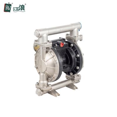 China 1.5 Inch Stainless Steel AODD Pump PTFE Diaphragm 40 GPM 120 psi Wastewater Treatment for sale