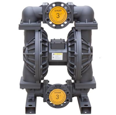 China Customizable 3 Inch Aluminum Pneumatic Diaphragm Pump for Paint Transfer and Filter Press Applications for sale