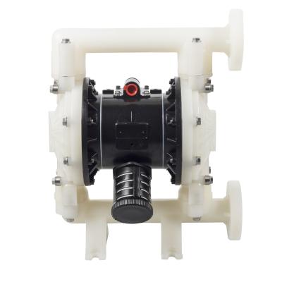 China Pneumatic Diaphragm Pump 40 GPM PTFE 1/2 in Air Inlet 1 in Fluid Inlet for Industrial Fluid Transfer for sale