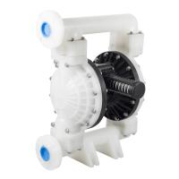 China Customizable Black Rubber Pneumatic Diaphragm Pump with 120psi Max Pressure for Industrial Use for sale