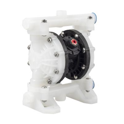 China PP Material Low Pressure Air Operated Double Diaphragm Pump 5.0 GPM 100 psi for Wastewater Treatment for sale