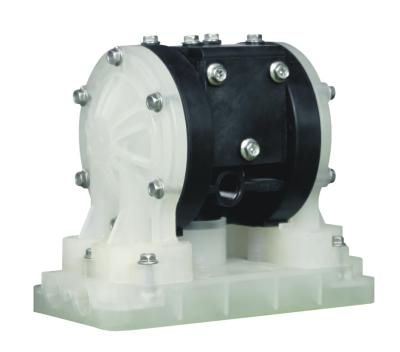 China PP Air Operated Diaphragm Pump 100psi Max Pressure 5.0gpm Flow for Water and Chemicals for sale