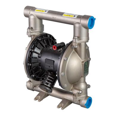 China 1 1/2 Inch 304 Stainless Steel Air Operated Diaphragm Pump 120psi 90gpm for Wastewater for sale