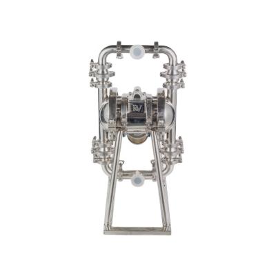 China 1 Inch Sanitary Air Operated Diaphragm Pump 120 LPM Food Grade for Wastewater Treatment for sale