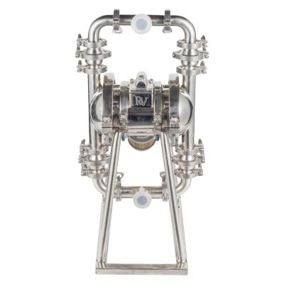 China Stainless Steel AODD Pump for Sulfuric Acid 40 GPM 120 PSI Chemical Transfer for sale