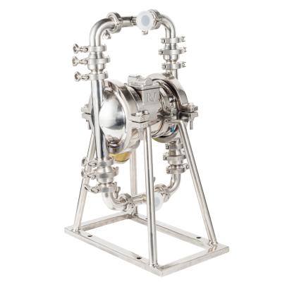 China Stainless Steel AODD Diaphragm Pump 1in 120psi Max Pressure 150lpm Max Flow for sale