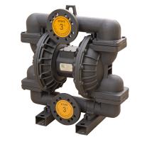 China 3 Inch Ductile Iron Air Operated Diaphragm Pump 120 psi CE Approved Industrial for sale