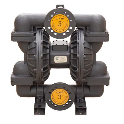 China Air Operated Diaphragm Pump 3 Inch 1022 L/M Flow Rate 120 psi Ductile Iron for sale