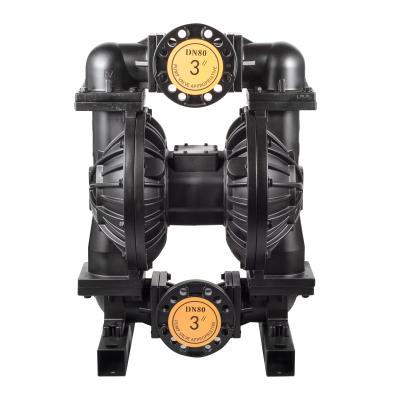 China 3 Inch Ductile Iron AODD Pump 270 GPM High Flow Air Operated Double Diaphragm Pump for sale