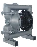 China 120psi PTFE Diaphragm AODD Pump 3in Solid Particles Handling Pneumatic Diaphragm Pump for sale