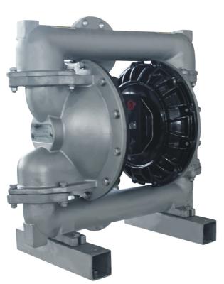China 120psi PTFE Diaphragm AODD Pump 3in Solid Particles Handling Pneumatic Diaphragm Pump for sale