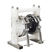 China Double Booster 3/8 Inch Air Operated Diaphragm Pump 26.5 L/M Flow Rate 100 psi for sale
