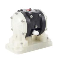 China 1/4 Inch PP Air Operated Double Diaphragm Pump 19L/M Flow Rate 100 psi for sale