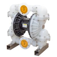 China 3 Inch Pneumatic Diaphragm Pump Santoprene Diaphragm 120psi Max Pressure Wastewater Treatment for sale