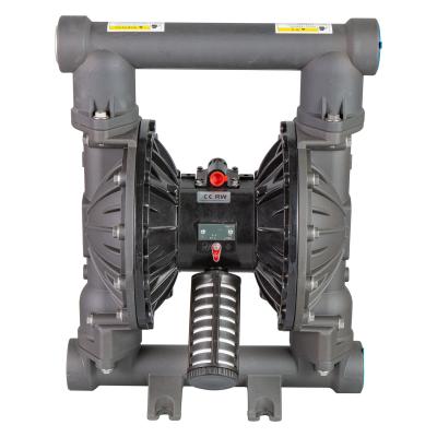 China 2 Inch Aluminum Air Operated Diaphragm Pump 120 psi High Flow Rate for Paint Transfer for sale