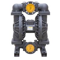China 3 Inch Aluminum Air Operated Diaphragm Pump 1022 L/M Flow Rate for Wastewater Treatment for sale