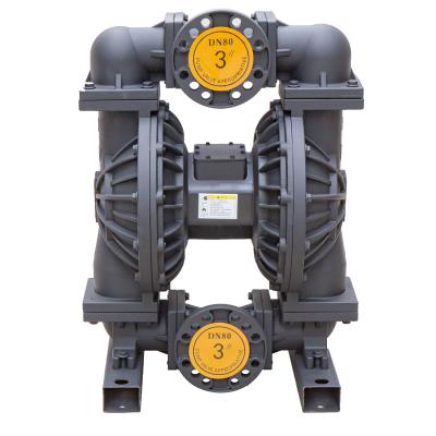 China 3 Inch Aluminum Air Operated Diaphragm Pump 1022 L/M Flow Rate for Wastewater Treatment for sale