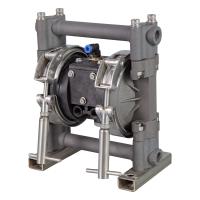 China 3/8 Inch Aluminum Pneumatic Diaphragm Pump 100 psi 7 gpm for Wastewater Treatment for sale
